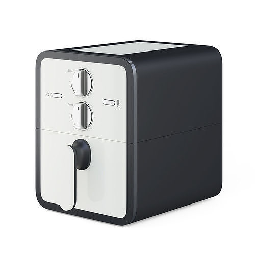 Fryer cube toaster 3D model | CGTrader
