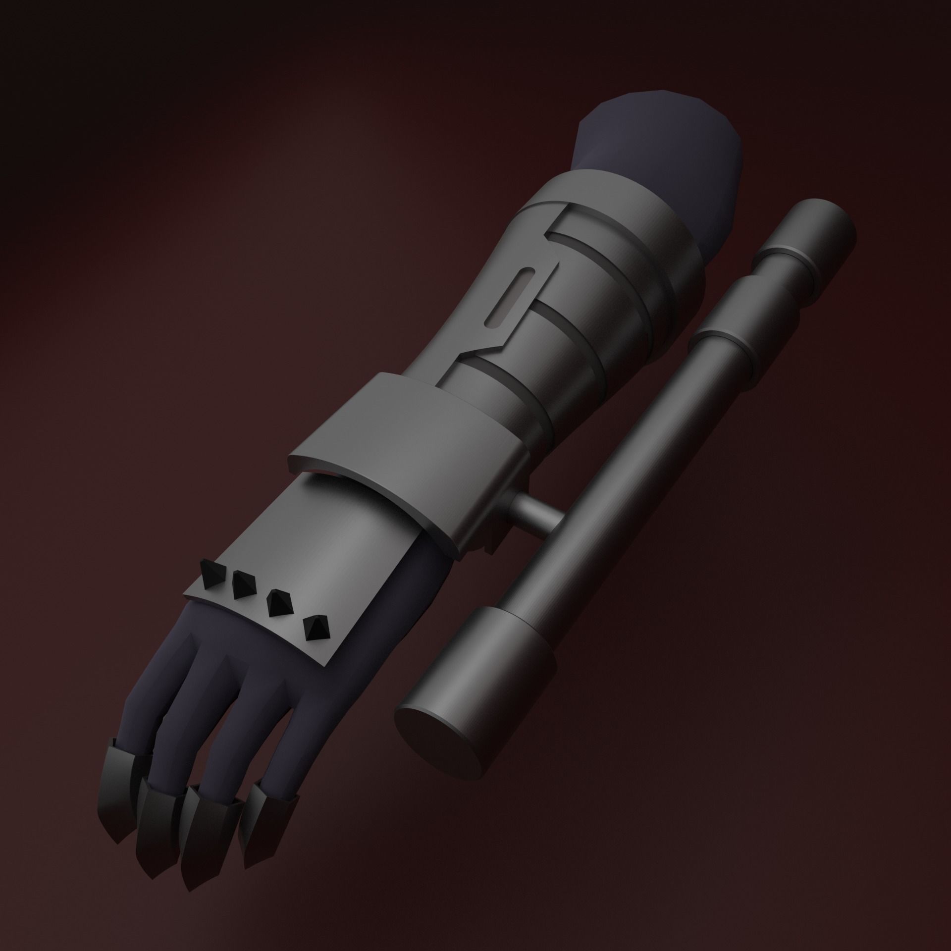 judgement the high prosecutor from Helltaker 3d printing cosplay free ...