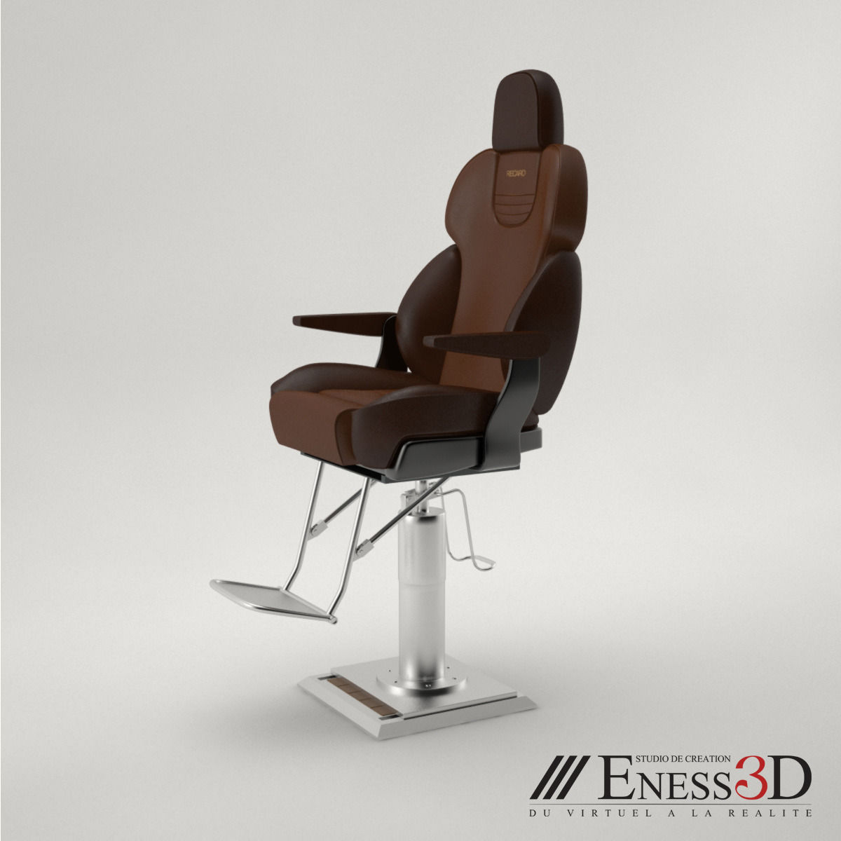 Pro - RECARO Caspian Seat 3D model | CGTrader