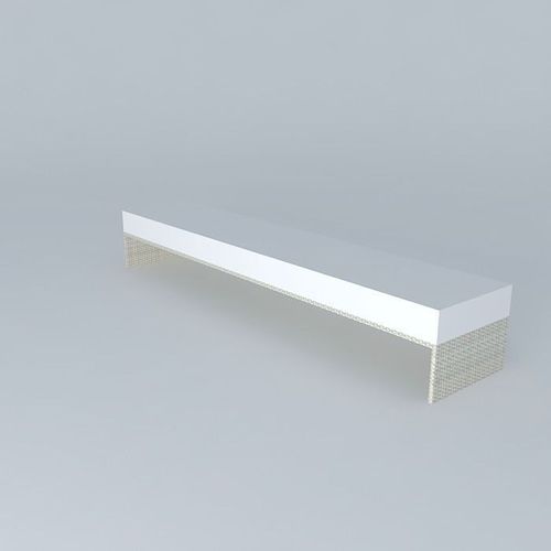 Dedon SLIM LINE LONG BENCH free 3D model | CGTrader