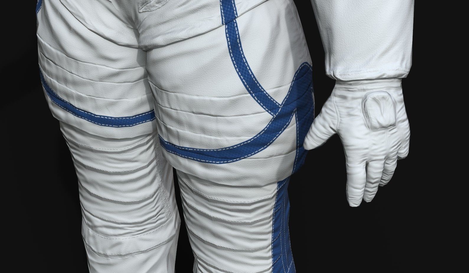 3D model Astronaut Suit NASA Artemis Programme VR / AR / low-poly ...