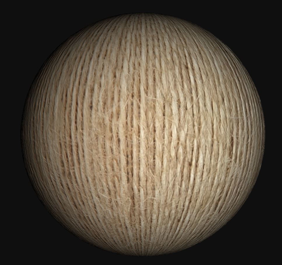 Texture Wicker- Straw Rope- 3D Photorealistic Texture- 4K VR / AR / low ...