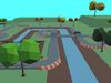 3D model Race Track Cartoon VR / AR / low-poly | CGTrader