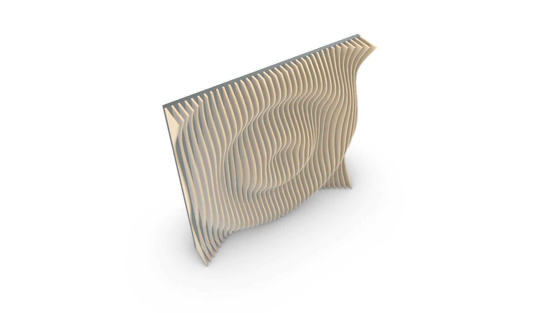 Parametric Panels - Ripples 3D model 3D model | CGTrader
