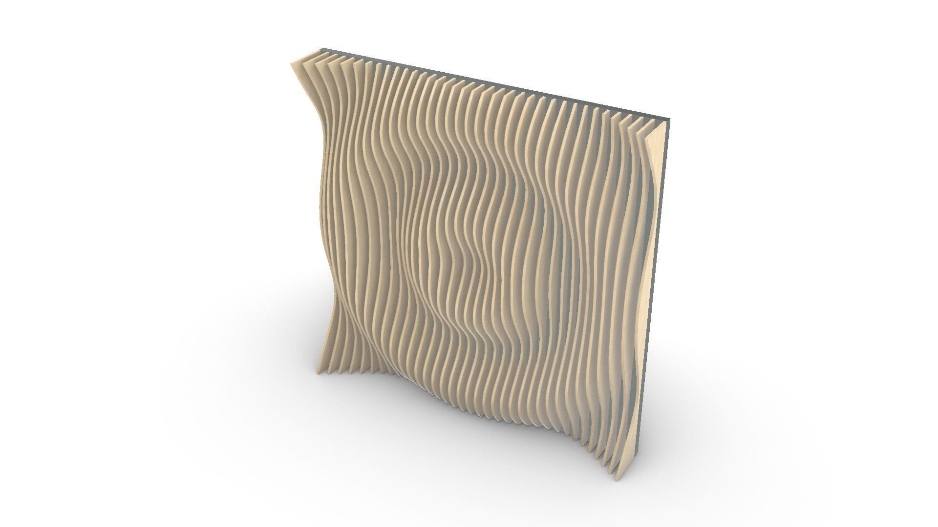 Parametric Panels - Ripples 3D model 3D model | CGTrader