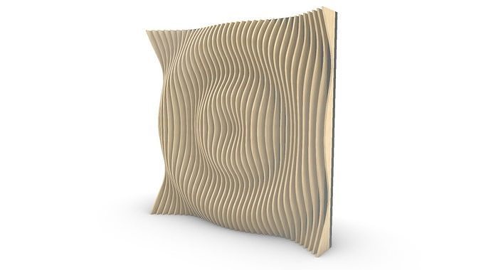Parametric Panels - Ripples 3D model 3D model | CGTrader