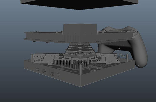 Fuze F1 Game console 3D model | CGTrader