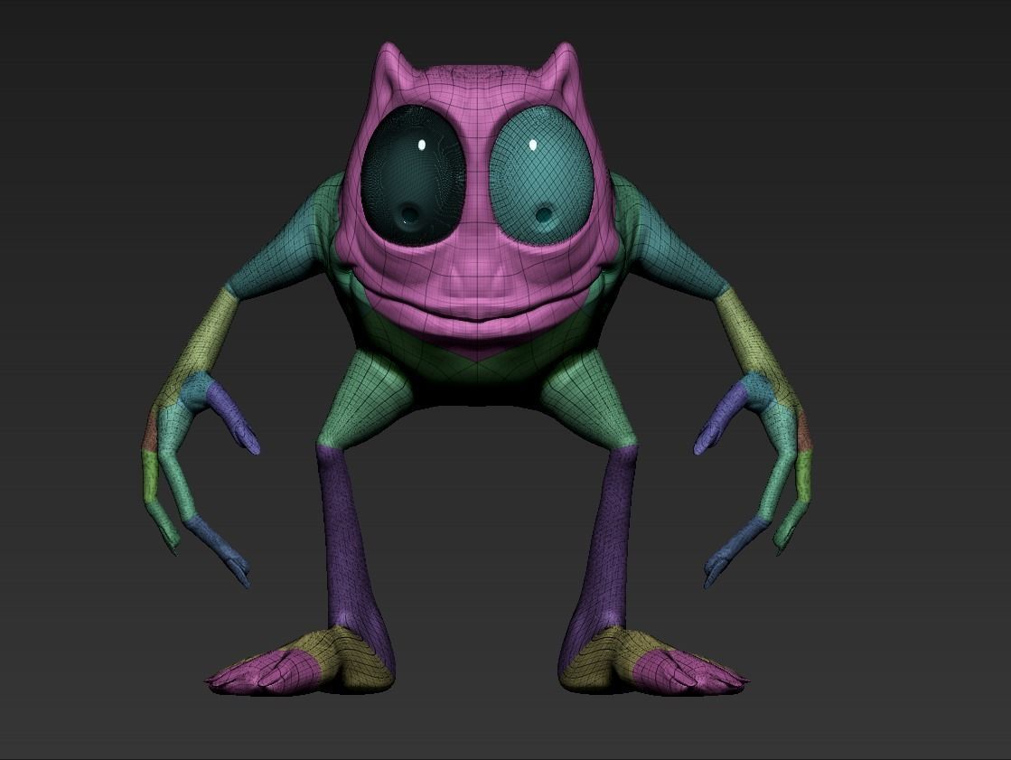 Cool Creature 3D model | CGTrader