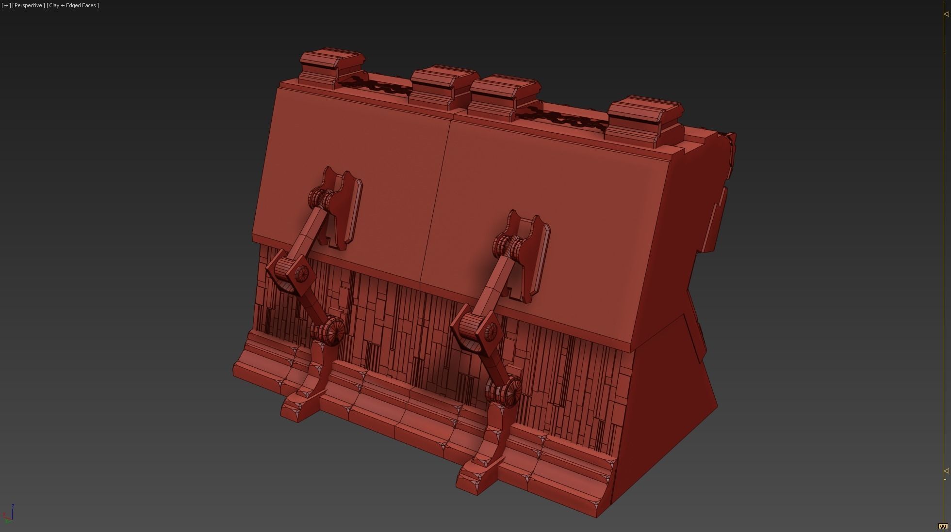 FREE MEGA CITY WALLS SCI-FI KITBASH 3D model free 3D model | CGTrader