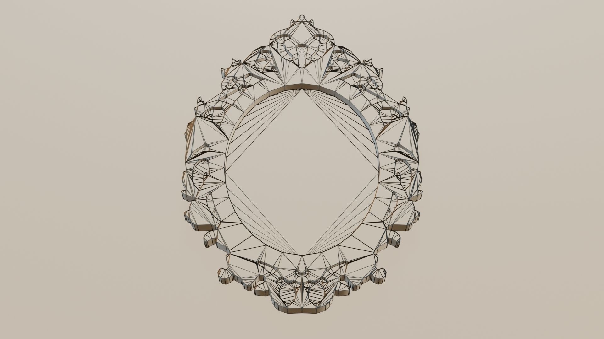 3D model Mirror 1 PBR VR / AR / low-poly | CGTrader