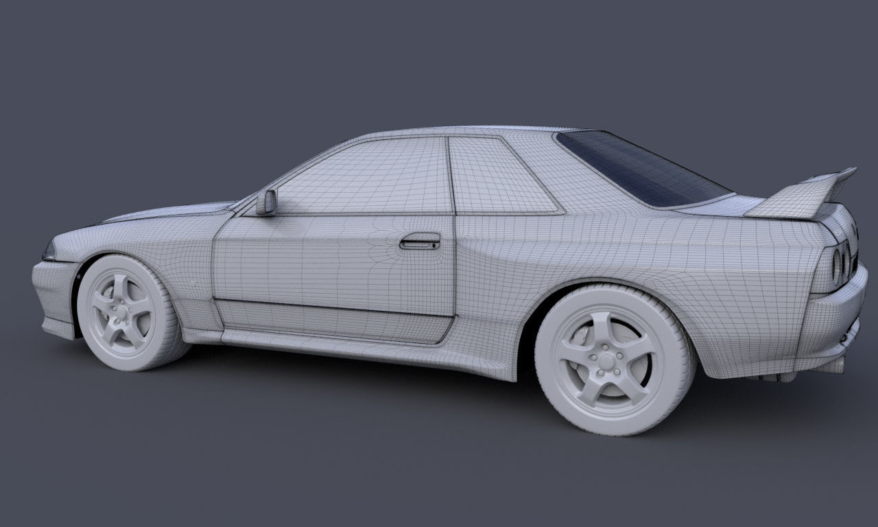 Nissan Skyline GTR R32 3D model | CGTrader