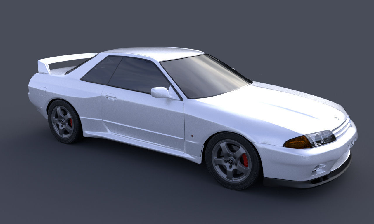 Nissan Skyline GTR R32 3D model | CGTrader