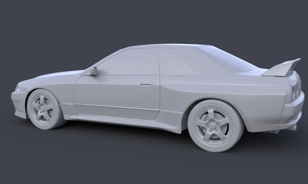 Nissan Skyline GTR R32 3D model | CGTrader