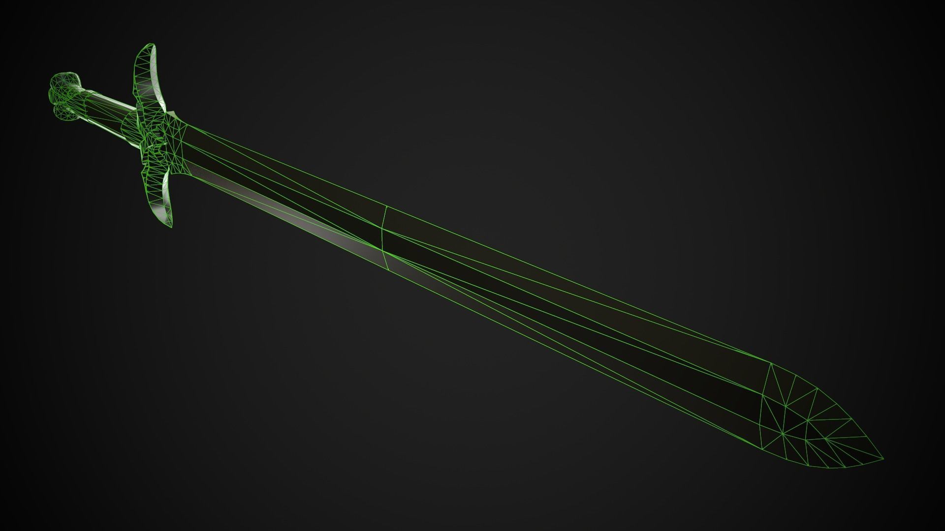 3D model Sword A2 VR / AR / low-poly | CGTrader