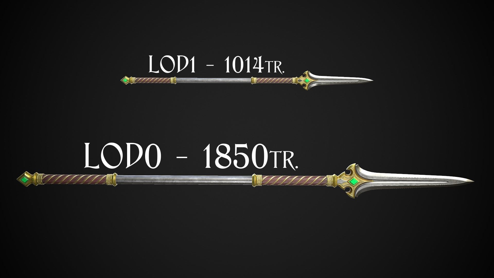 Full Collection of Melee Weapons | CGTrader