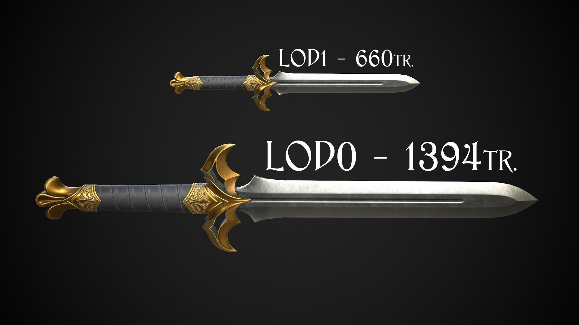 Full Collection of Melee Weapons | CGTrader