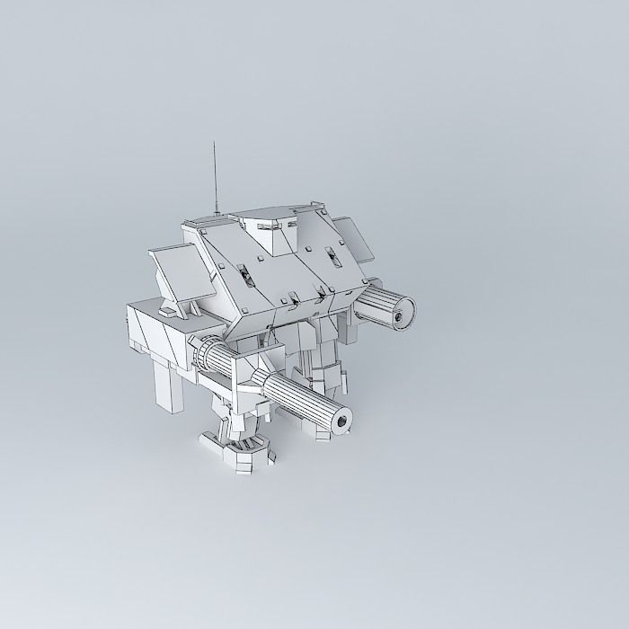 Defensive Robot free 3D model | CGTrader