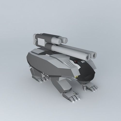 Heavy Assault robot HIT 76 free 3D model | CGTrader