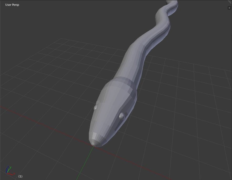 3D model Low Poly Snake VR / AR / low-poly | CGTrader
