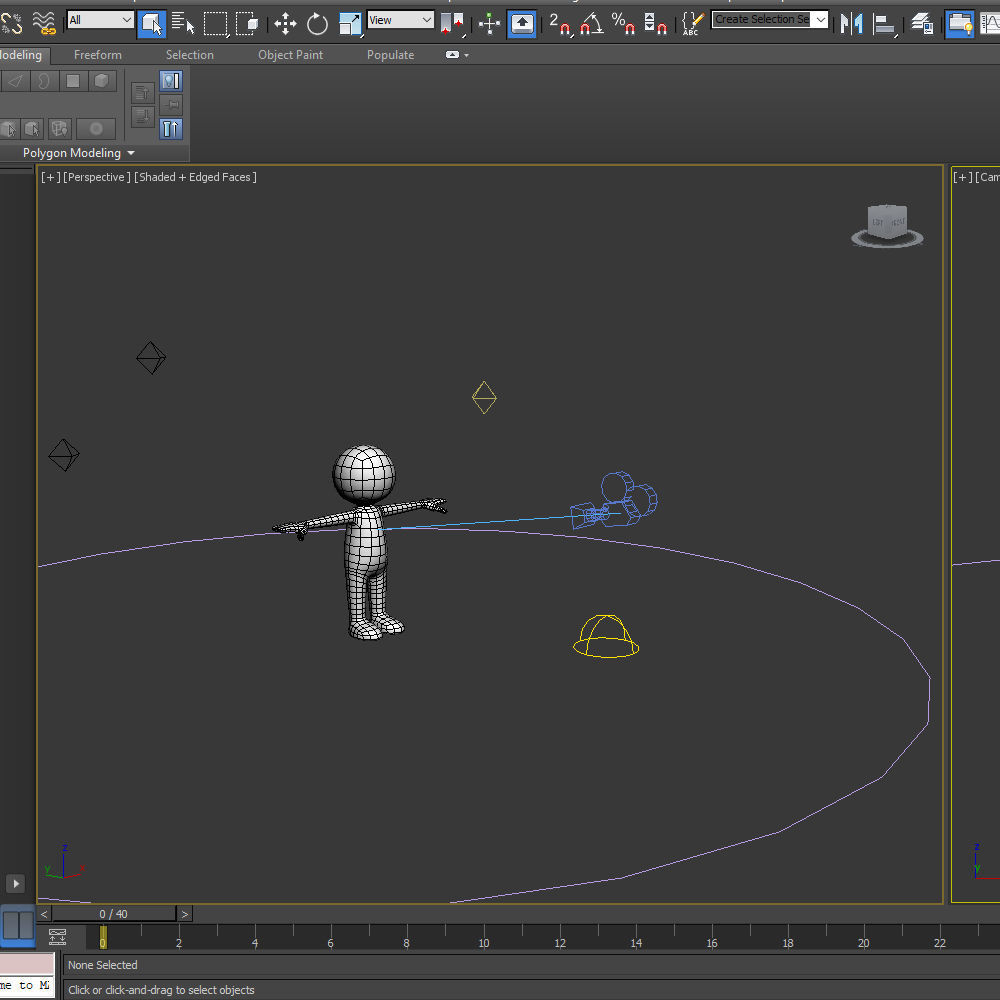 Stickman Character Rigged 3D model rigged | CGTrader