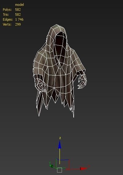 Ghost enemy with animations 3D model animated rigged | CGTrader