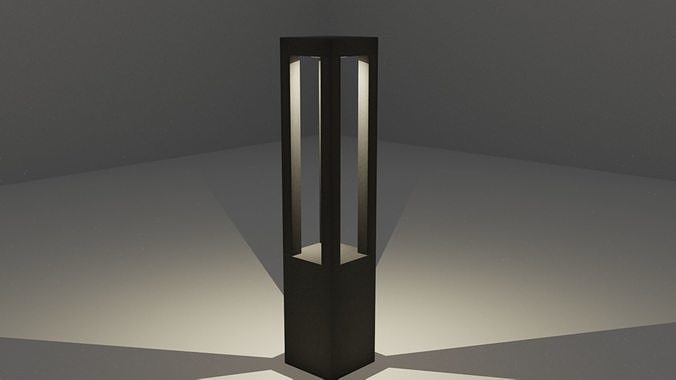 Garden Light 3D model | CGTrader