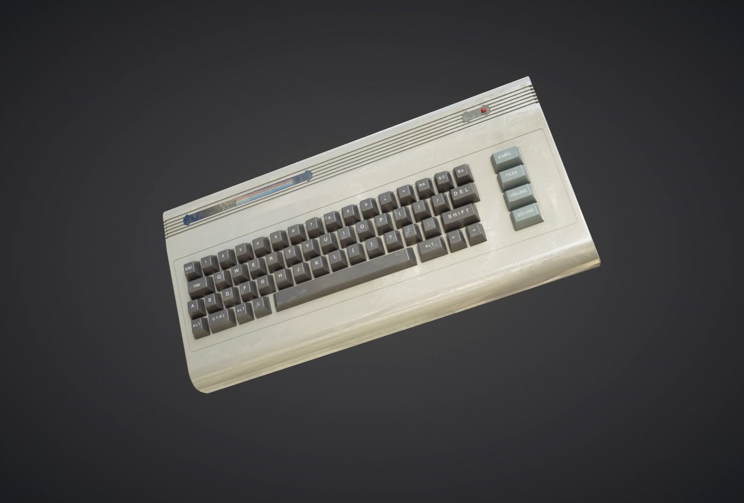 C64 Keyboard 3D model | CGTrader