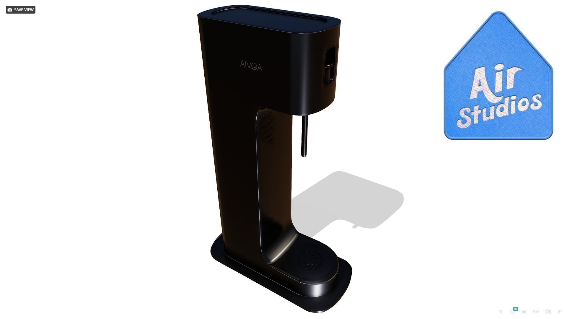 3D model Sodastream AQVIA VR / AR / low-poly | CGTrader