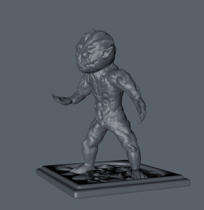 Dungeons and Dragons Magmin 3D model 3D printable | CGTrader
