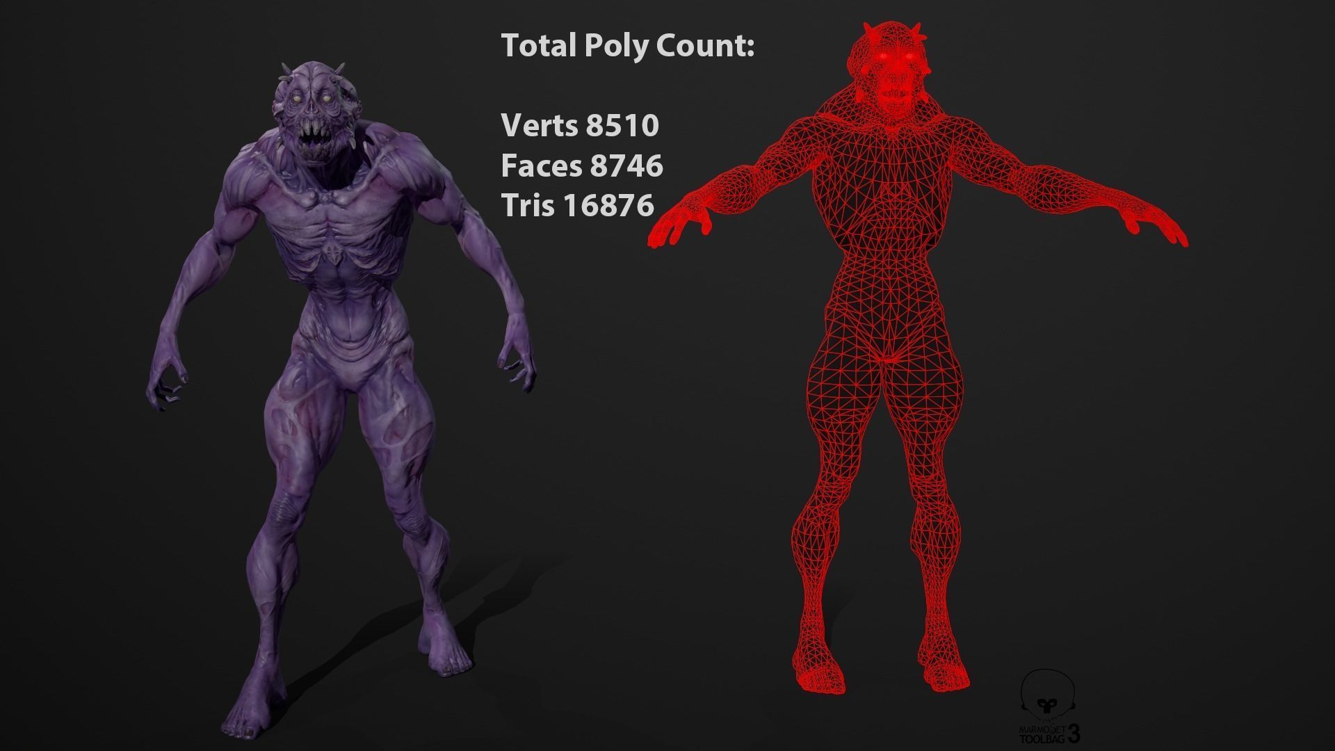 3D model Ghoul Berserk VR / AR / low-poly rigged | CGTrader