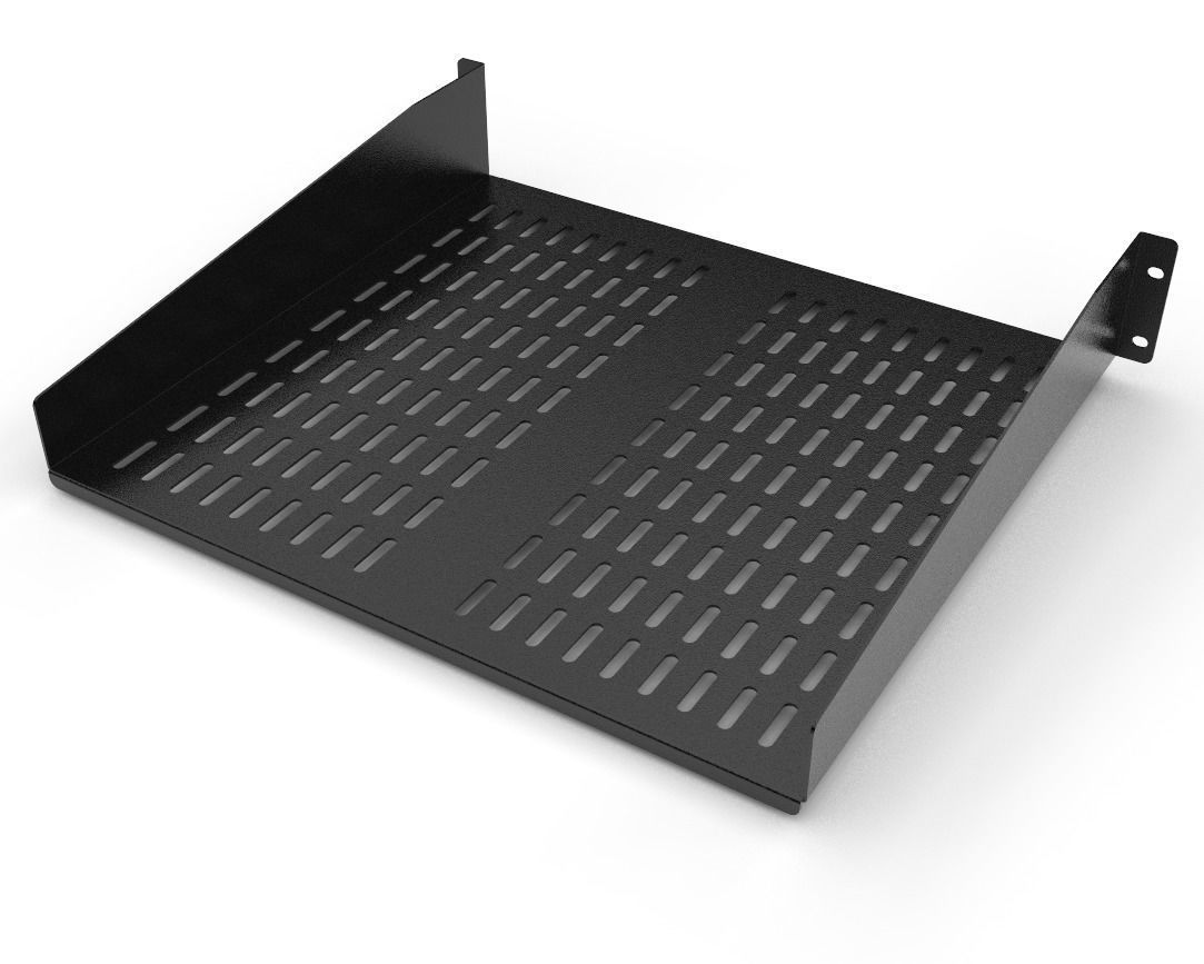 StarTech 2U Rack Shelf free 3D model | CGTrader