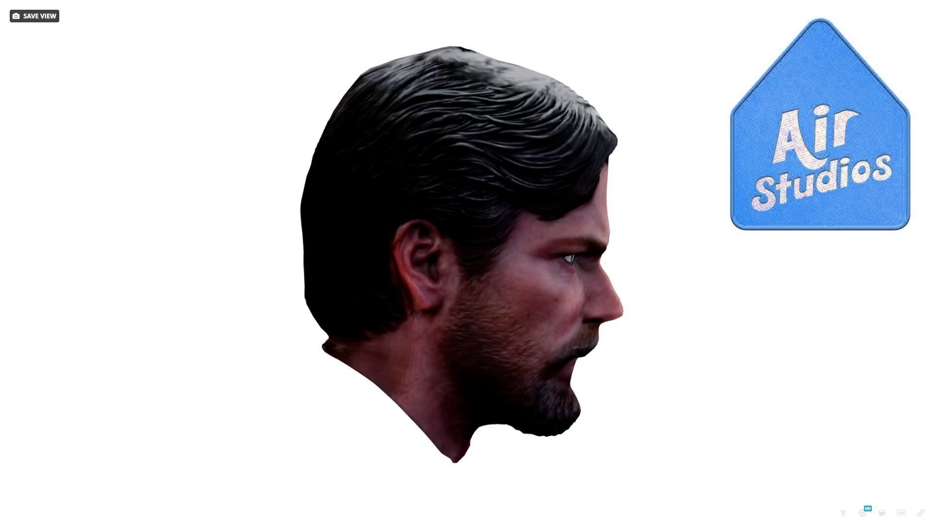 Obi Wan Kenobi Head free VR / AR / low-poly 3D model | CGTrader