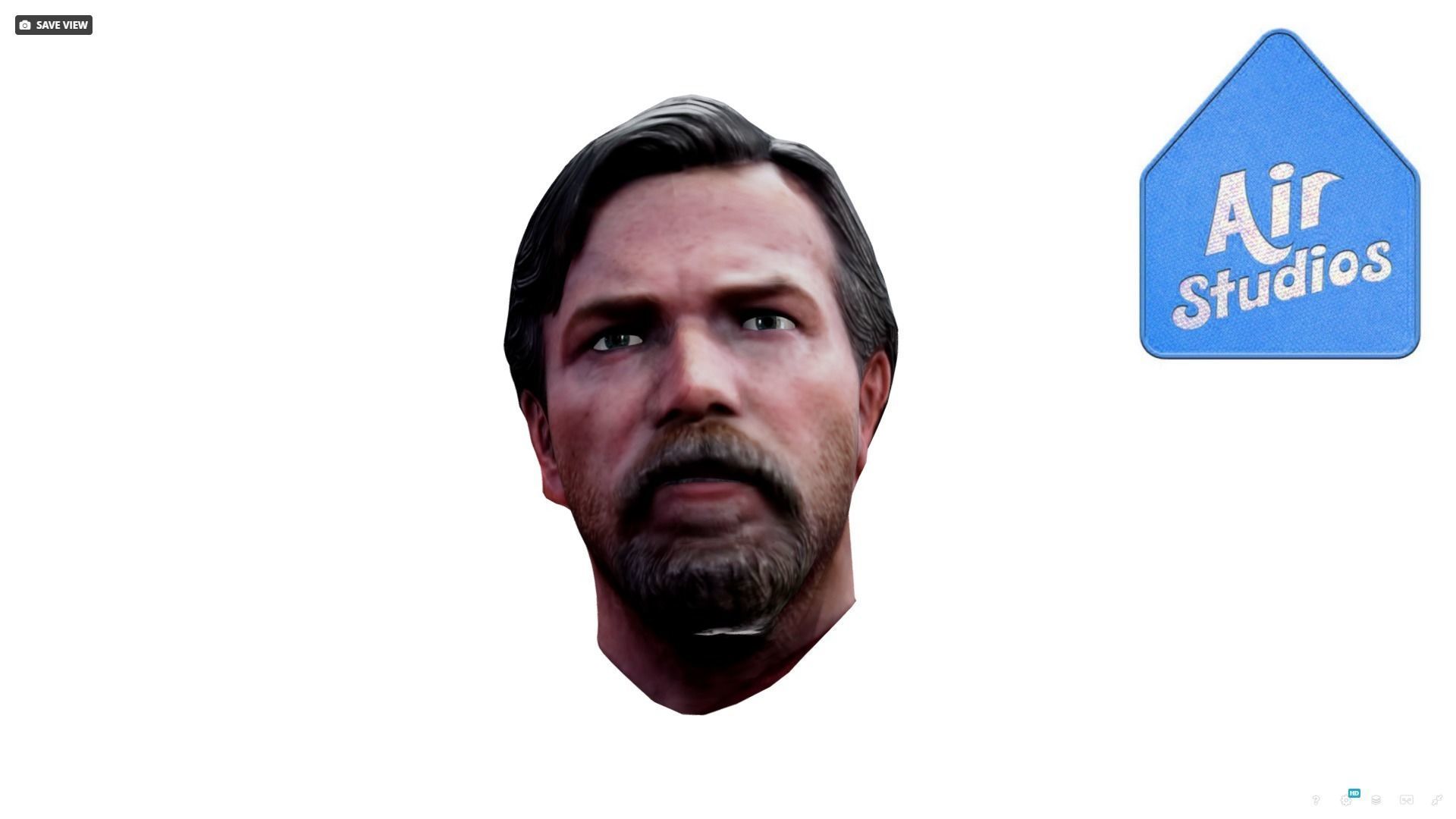 Obi Wan Kenobi Head free VR / AR / low-poly 3D model | CGTrader