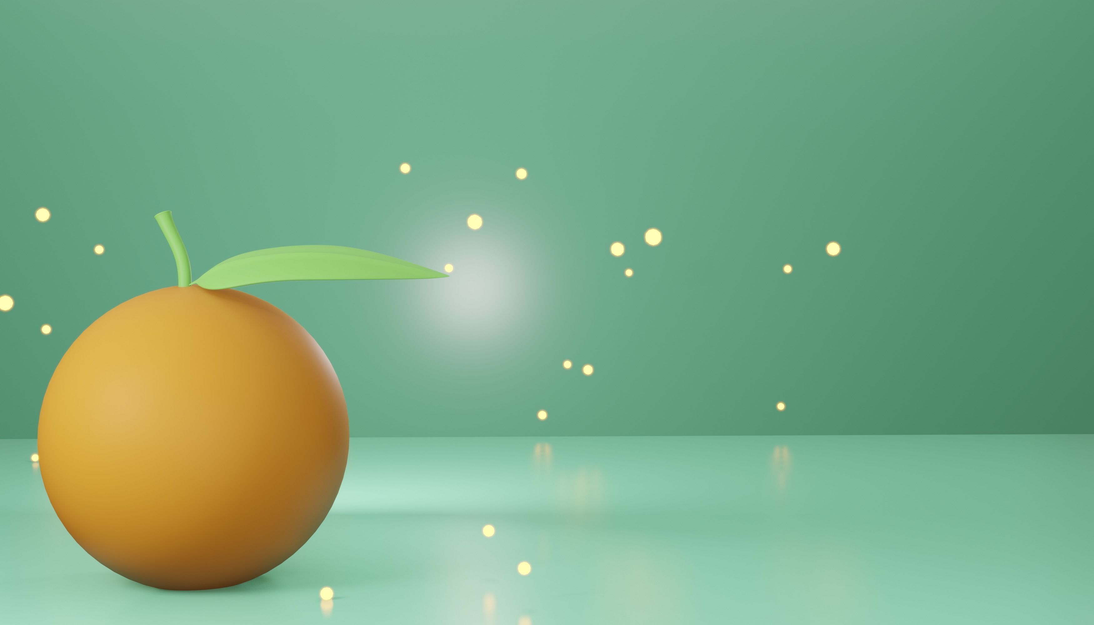 Orang 3D Model Low-Poly orange free VR / AR / low-poly 3D model | CGTrader