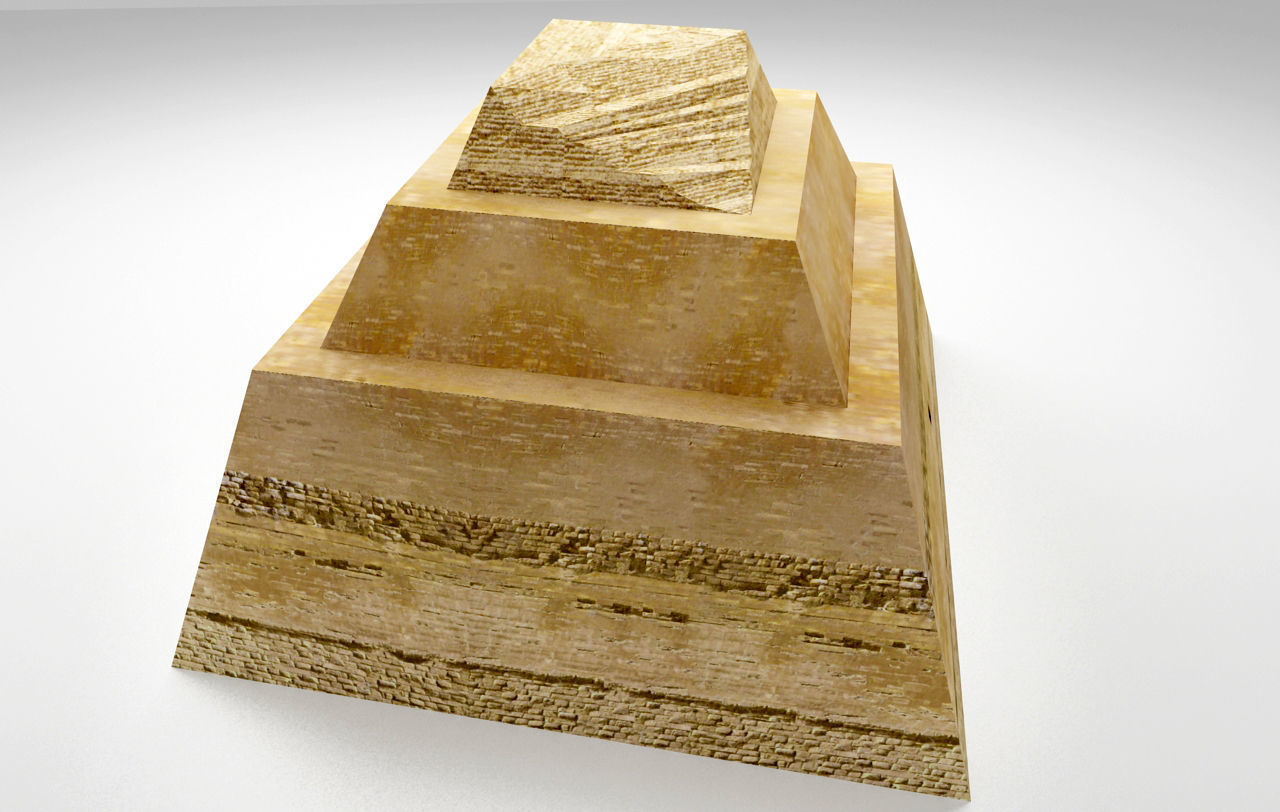 3D model Meidum Pyramid - The Ancient Egypt VR / AR / low-poly | CGTrader