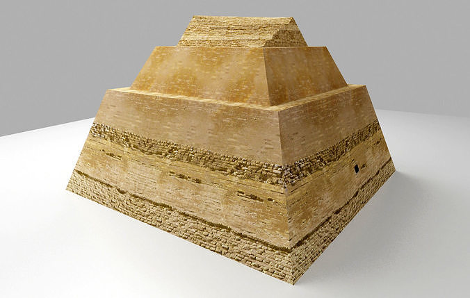 3D model Meidum Pyramid - The Ancient Egypt VR / AR / low-poly | CGTrader