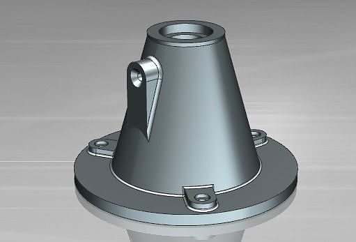 Support base for modern screw jack 3D model 3D printable | CGTrader