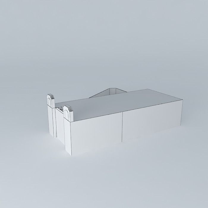 Church of the Holy Cross 3D model | CGTrader