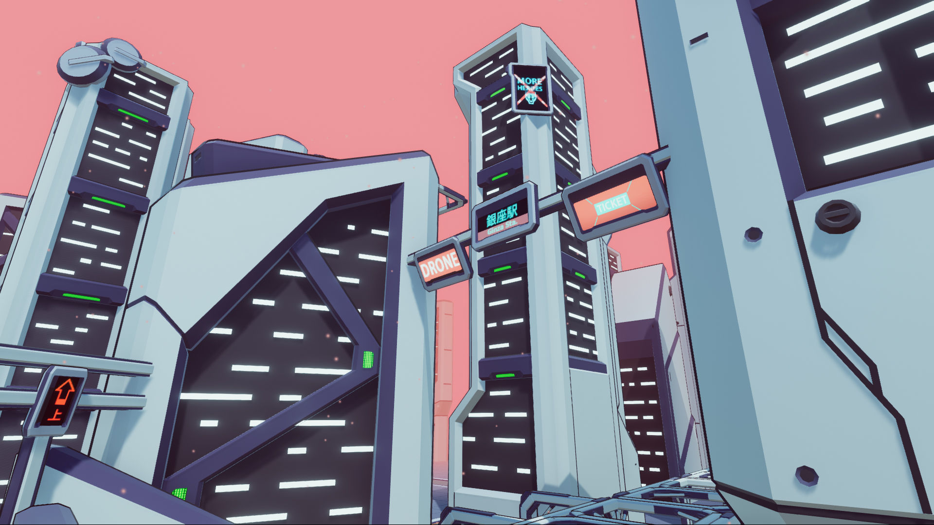 3D model Future Mecha City VR / AR / low-poly | CGTrader