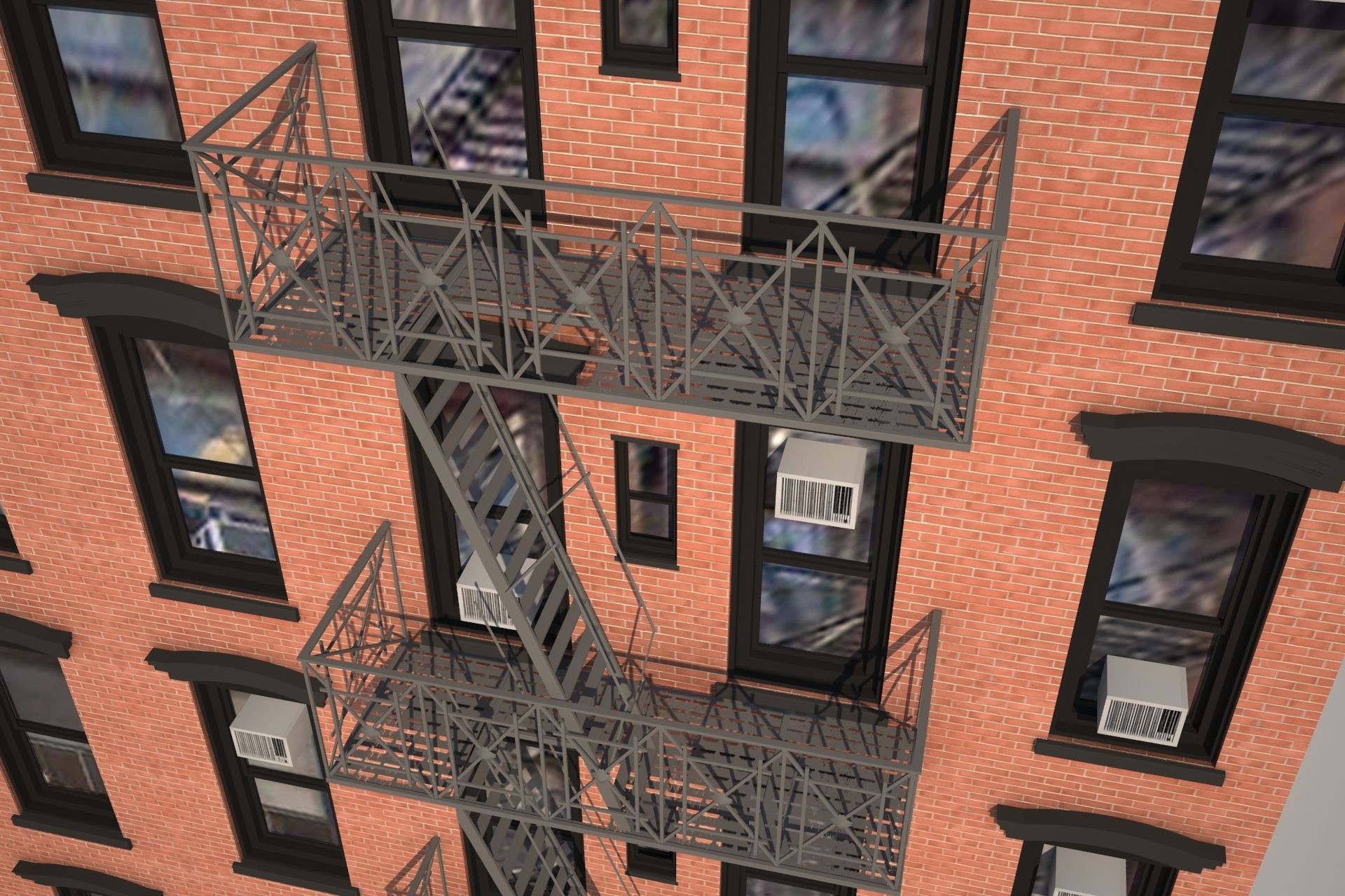 Context Building Nr2 Building Orchard st New York 3D model | CGTrader