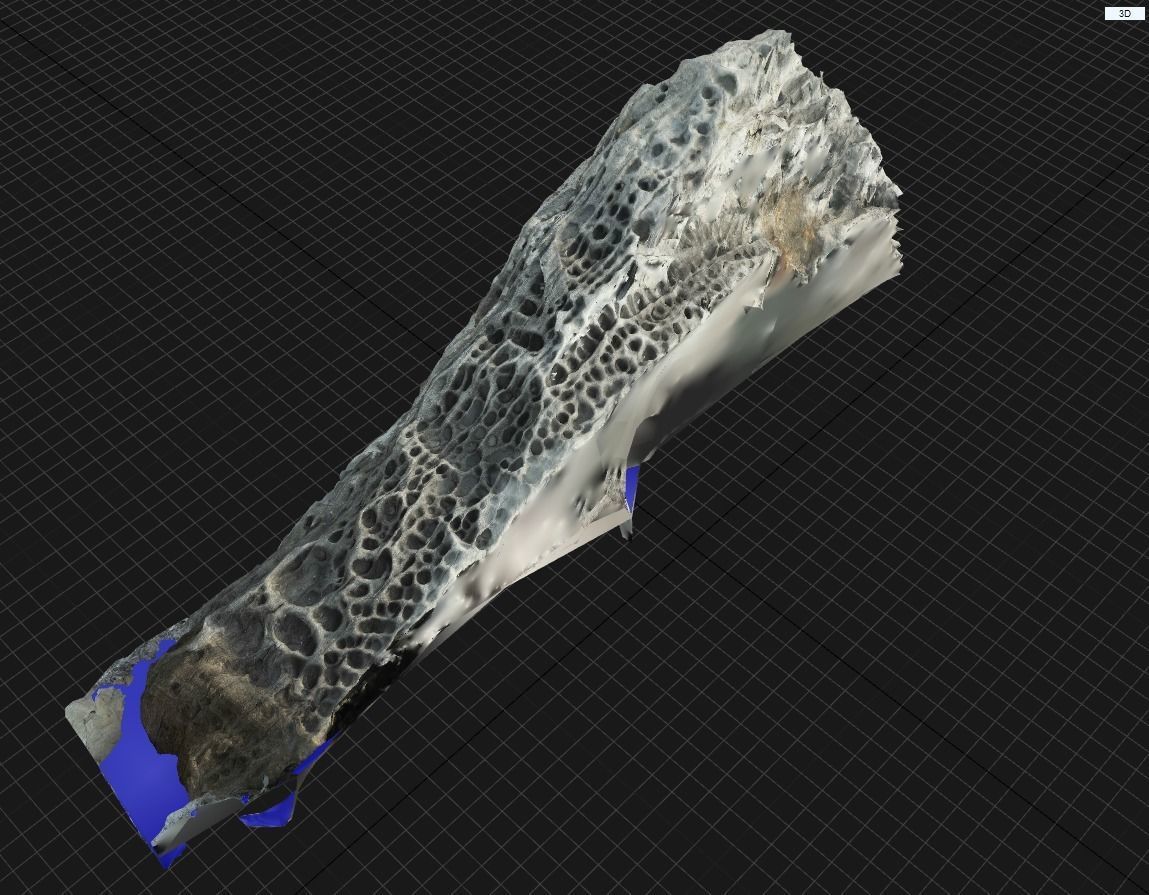 Porous rock free 3D model | CGTrader