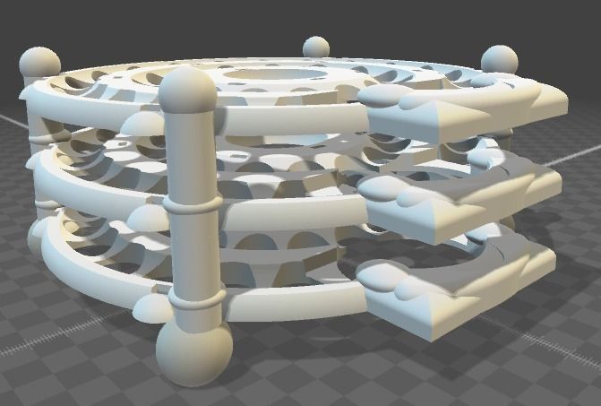 Keshe Magrav Power Unit Stacker 3D Model 3D printable STL - CGTrader.com