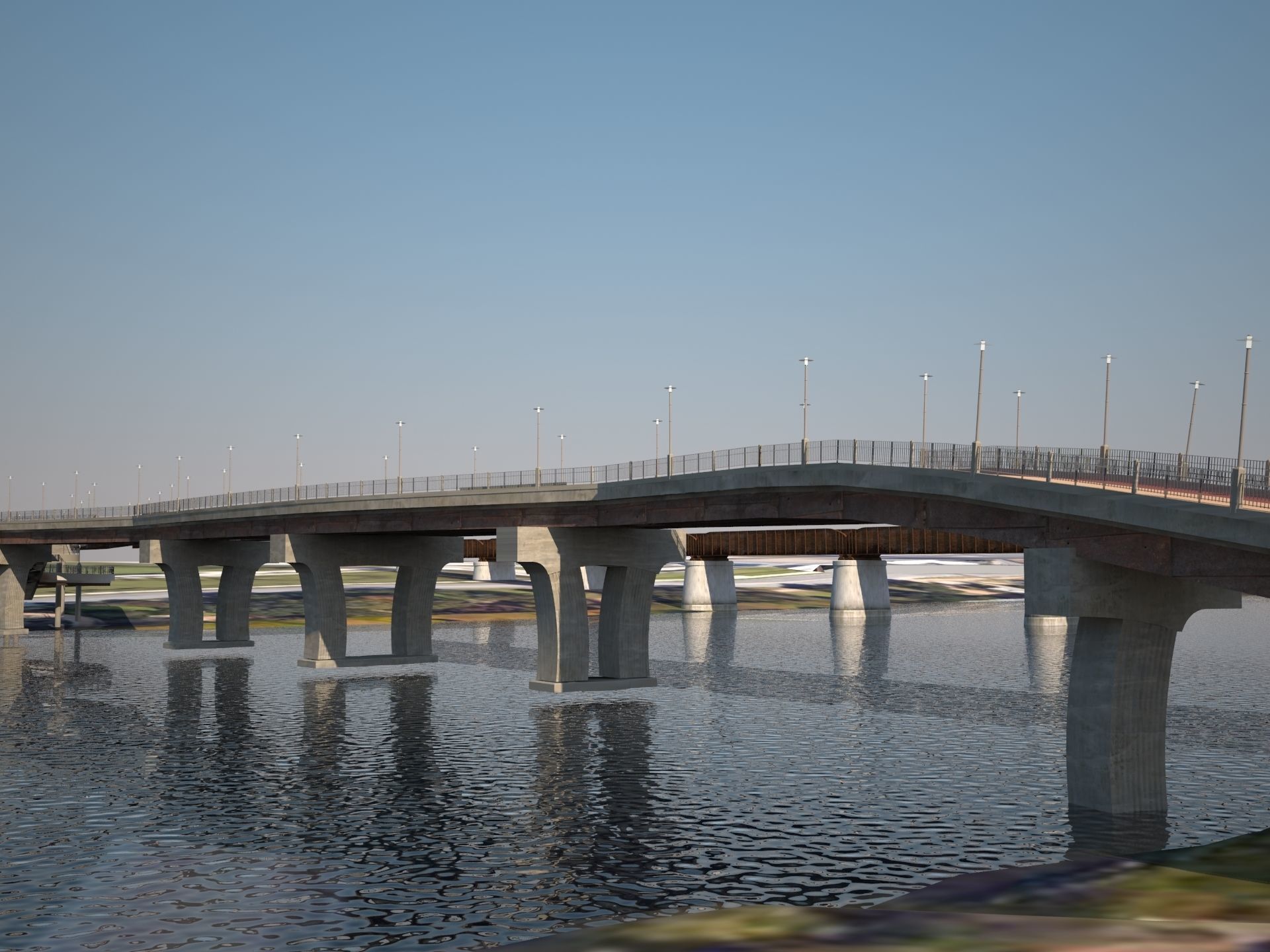 Context Bridges Austin Texas 3D model | CGTrader