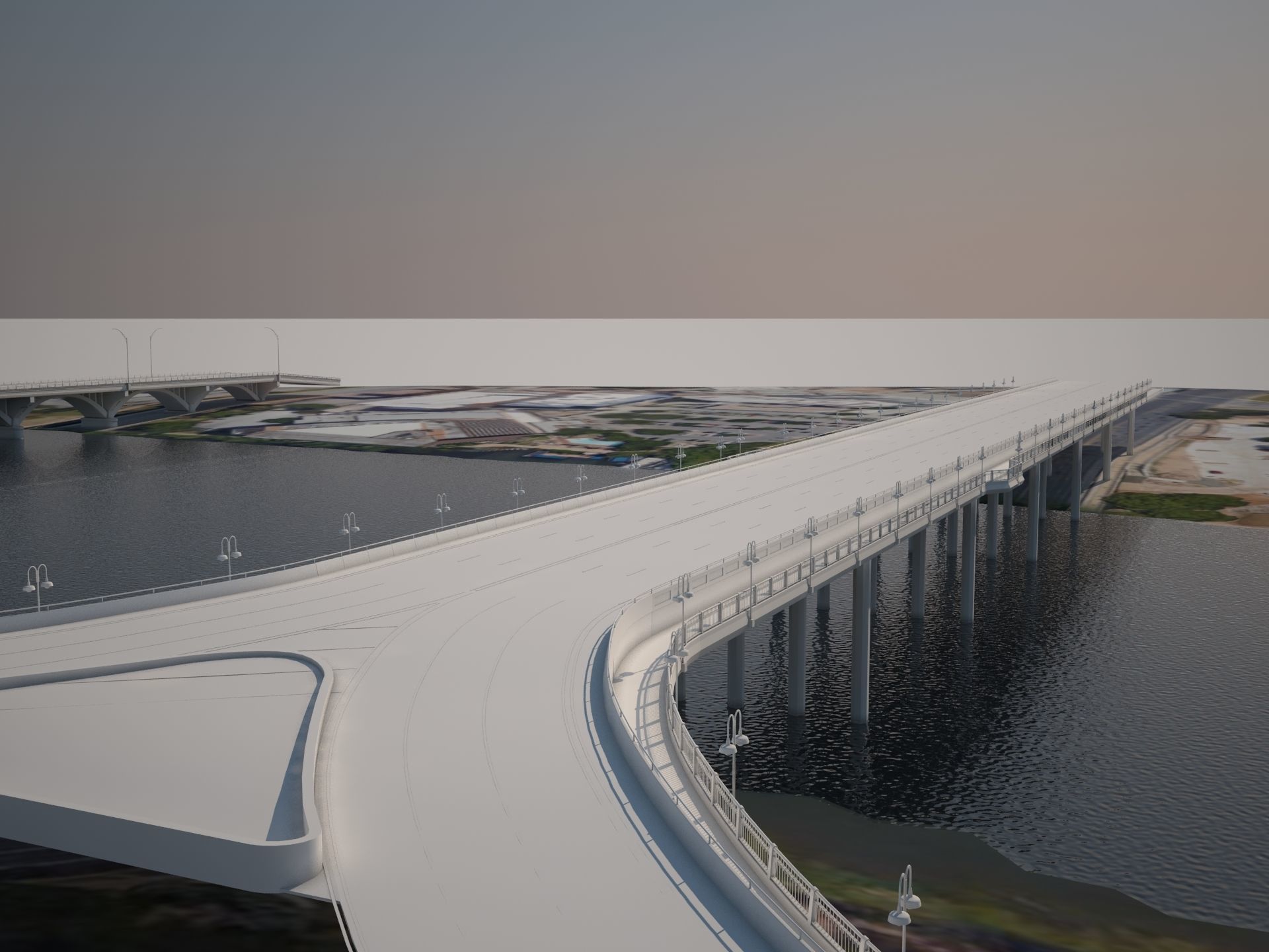 Context Bridges Austin Texas 3D model | CGTrader