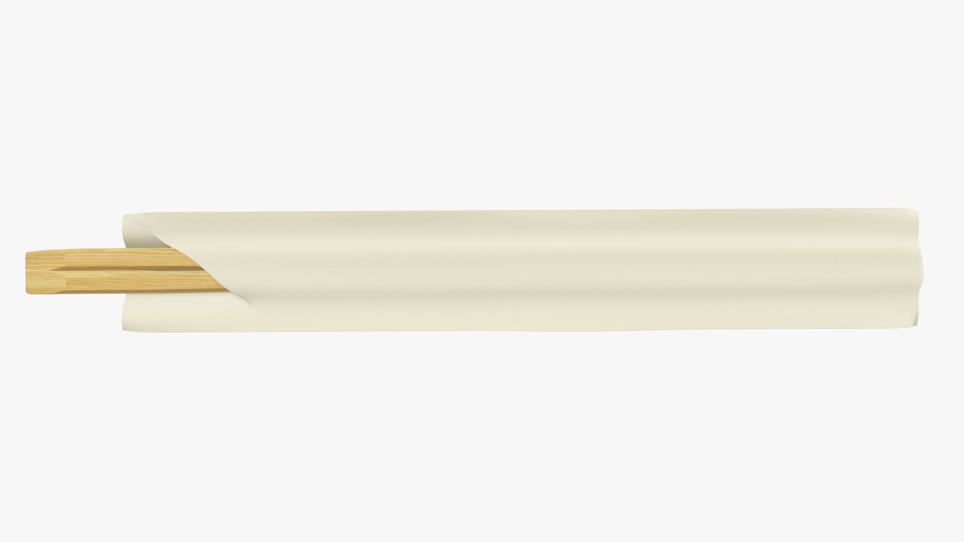 Chopsticks wood in paper cover 3D model | CGTrader