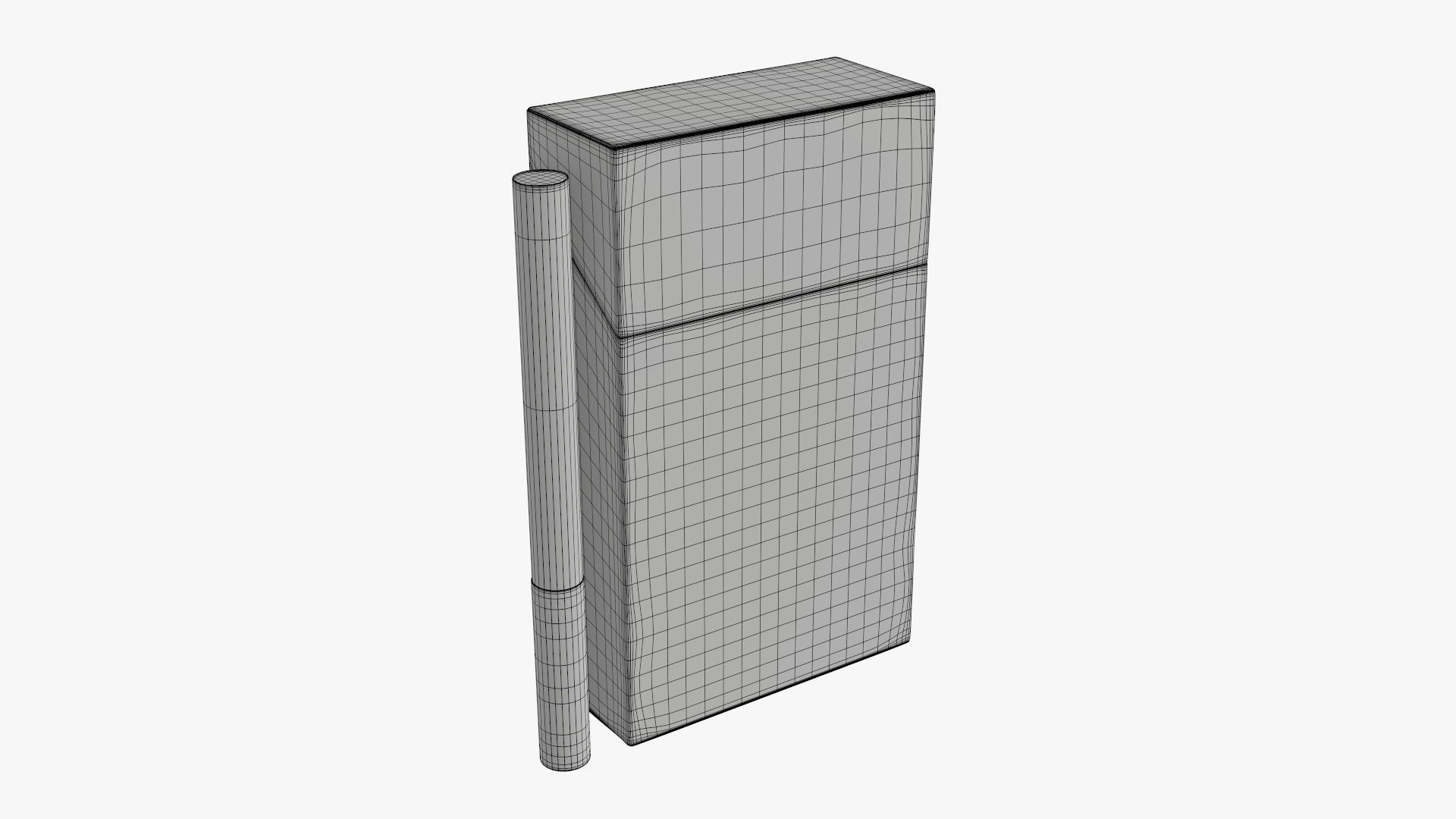 Mode cigarettes KENT slim compact pack closed 3D model | CGTrader