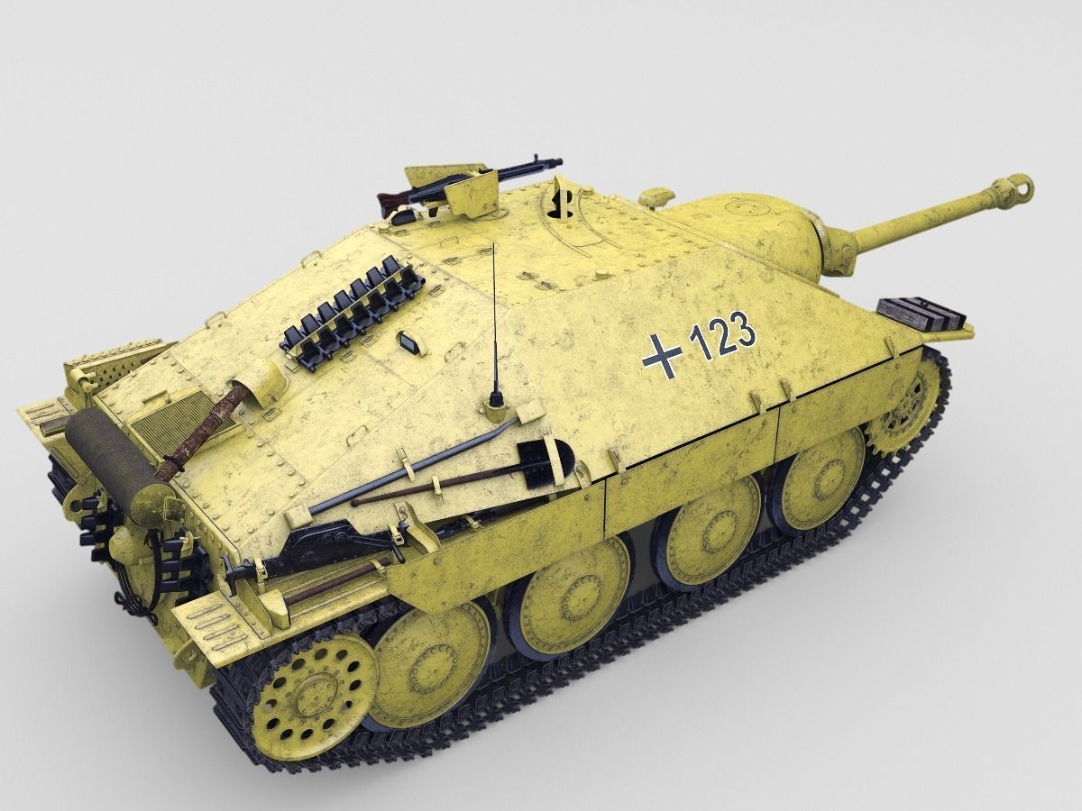 Hetzer 3D model | CGTrader