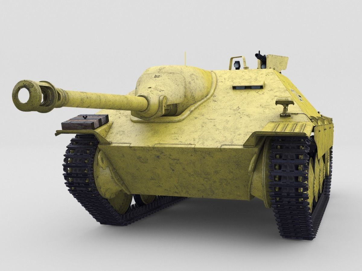 Hetzer 3D model | CGTrader