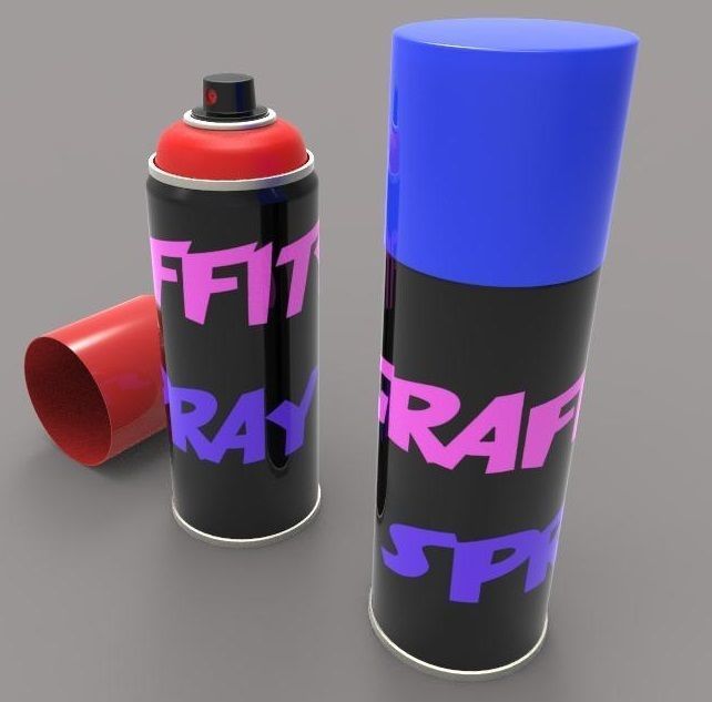 Paint Spray 3D model | CGTrader