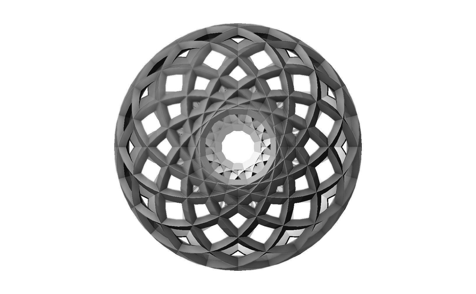 abstract spherical patterns free 3D model 3D printable | CGTrader